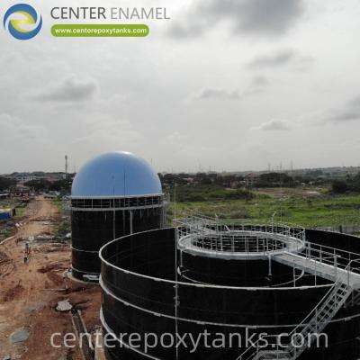China Double Membrane Biogas Holder for a Livestock Wastewater Treatment Plant: A Robust Solution for Capturing Methane from Concentrated Animal Waste for sale