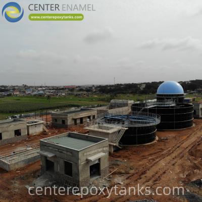 China Double Membrane Biogas Holder for a Juice Processing Wastewater Treatment Plant: A Hygienic, Resilient Tank for Managing Organic Liquid Waste Streams for sale