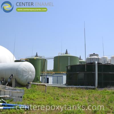 China Double Membrane Biogas Holder for a Juice Beverage Wastewater Treatment Plant: Ideal for Containing High-Sugar and Low-pH Liquid Industrial Waste Biogas for sale