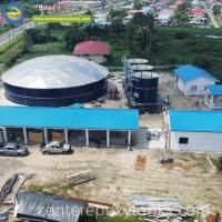 China Aluminum Dome for Wastewater Treatment Tanks: Offers a Secure, Durable Seal to Control Emissions and Protect Effluent from Dilution for sale