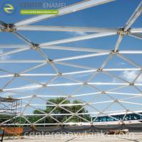 China Aluminum Dome for a Fire Protection Water Tank: Secures the Emergency Water Source Against Contamination and Debris for sale