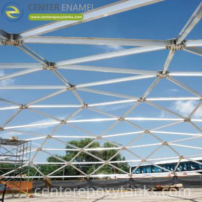 China Aluminum Dome for a Fire Protection Water Tank: Secures the Emergency Water Source Against Contamination and Debris for sale