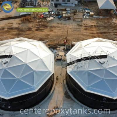 China Aluminum Dome for a Treatment Wastewater Assembling Tank: Protects the Tank Contents from External Contamination and Weather Effects for sale