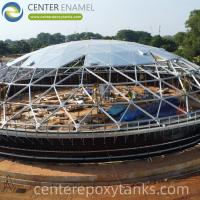 China Aluminum Dome for a Raw Water Tank: Protects the Untreated Water Supply from Wind, Debris, and Excessive Sunlight for sale