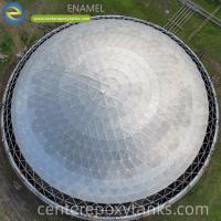 China Aluminum Dome for a Liquid Fertilizer Storage Tank: Protects Nutrient Value by Shielding the Liquid from Rain and Sun Exposure for sale