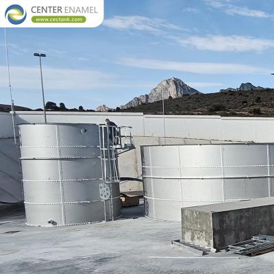 China Stainless Steel Methane Digester Tanks: High-Performance Biogas Solutions from Center Enamel for sale