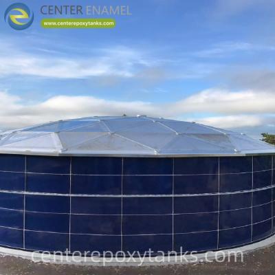 China Aluminum Dome for a Fire Water Storage Tank: Ensures the Water Reserve Meets Cleanliness Standards for Fire Systems for sale