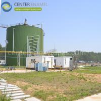 China Biogas Holder for a Compressed Biogas Plant Project: Provides the Buffer Capacity Required to Stabilize the Gas Stream Before Purification and Compression (Upgrading to Bio-CNG) for sale