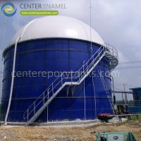 China Biogas Holder for Biogas Energy Projects: Provides the Necessary Gas Reservoir to Ensure a Continuous Fuel Supply for Engines or Turbines for sale
