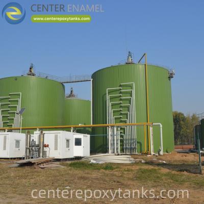 China Biogas Holder for Biogas Production from Biomass Project: Offers Secure, Large-Volume Storage Crucial for Continuous Operation and Maximizing Project Revenue for sale