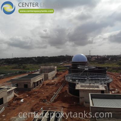 China Double Membrane Biogas Holder for Biogas from Biomass Digestion Project: Provides the Necessary Volume Stabilization to Manage Continuous or Batch Digester Output for sale