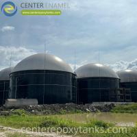 China Double Membrane Biogas Holder for Biogas from Biomass Project: Captures and Contains the Methane, Preventing Environmental Release and Contamination for sale
