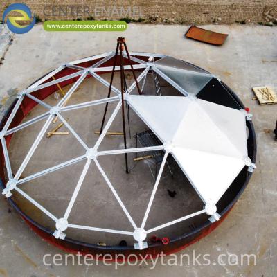 China Internal Floating Roofs for Welded Steel Finished Fuel Storage Tanks: Protects Refined Specifications from Moisture and Oxidation for sale