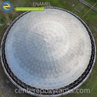 China Internal Floating Roof for Welded Carbon Steel Blended Crude Oil Tanks: Prevents Light-End Loss During Complex Oil Mixing for sale