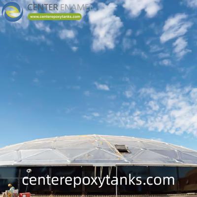 China External Floating Roof for Welded Steel Tanks for Bulk Oil Storage Tanks: Crucial for Minimizing Volatile Emissions in Large Commercial Reservoirs for sale