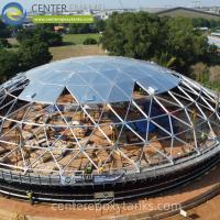China Aluminum Dome Roof for Welded Stainless Steel Oil Storage Tanks: Dramatically Reduces Product Loss and Provides a Maintenance-Free Cover for Large-Scale Storage for sale