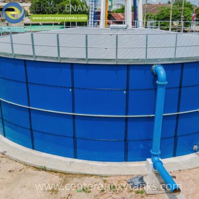 China Epoxy Bonded Steel Bolted Tanks as Pharmaceutical Wastewater Tank: High-integrity containment for complex medical production effluents. for sale