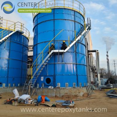 China Epoxy Bonded Steel Bolted Tanks as Pig Farm Wastewater Tank: Resists ammonia-rich environments and high organic waste loads. for sale