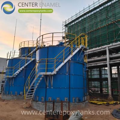 China Epoxy Bonded Steel Bolted Tanks as Meat Processing Wastewater Tank: Handles grease, proteins, and biological loads from slaughterhouses. for sale