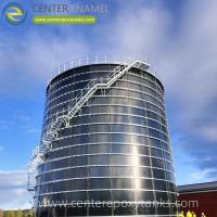 China Epoxy Bonded Steel Bolted Tanks as Food Waste Fermentation Tanks: Robust digestion vessels designed for organic decomposition and biogas collection. for sale