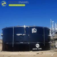 China Epoxy Bonded Steel Bolted Tanks as Juice Processing Wastewater Tank: Hygienic storage for sugary and acidic beverage production runoff. for sale