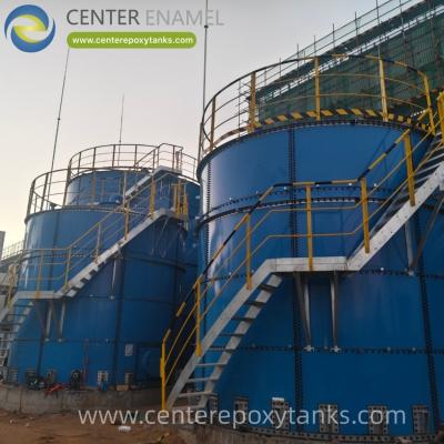 China Epoxy Bonded Steel Bolted Tanks as Potable Water Storage Tanks: Features certified coatings to maintain clean and safe drinking water quality. for sale