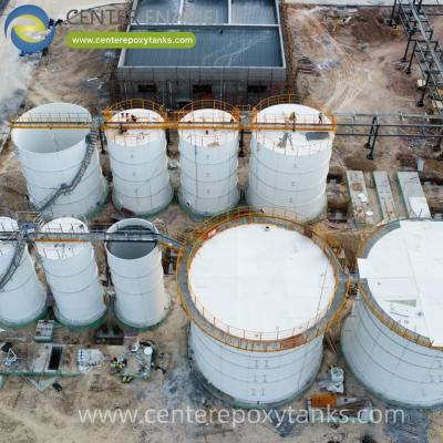 China Bolted Water Storage Tanks as Buffer Pool Tanks: Stabilizes water flow and pressure within complex treatment systems. for sale