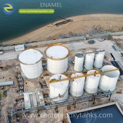 China Bolted Water Storage Tanks as Anaerobic Reactor Tanks: Provides airtight containment for organic decomposition and biogas management. for sale