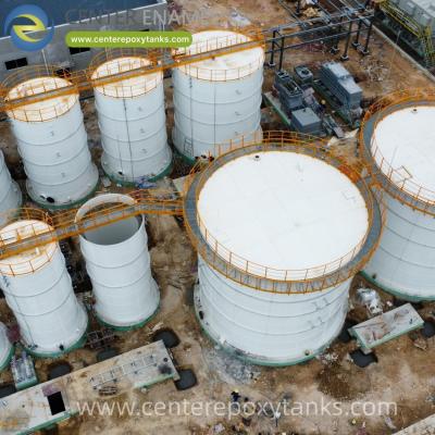 China Bolted Steel Tanks as Biogas Slurry Tanks: Secure storage for the nutrient-rich byproduct of the digestion process. for sale