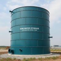 China Epoxy Bonded Steel Bolted Tanks as Raw Water Tank: Durable primary storage for untreated water before filtration or treatment. for sale