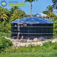 China Bolted Steel Tanks as Clarification Tanks: Supports the water purification process by providing a reliable environment for sedimentation. for sale