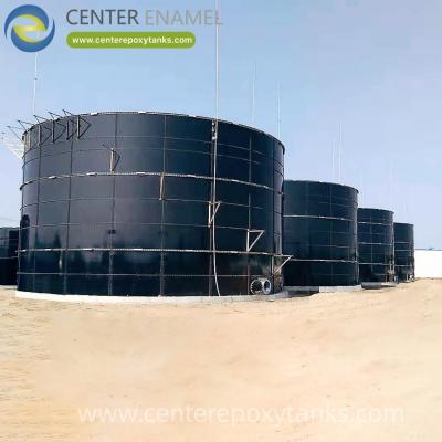 China Bolted Steel Tanks as Sludge Holding Tanks: Provides high structural integrity for storing thick and heavy sludge before treatment. for sale