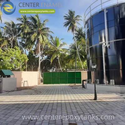 China Bolted Steel Water Tanks as Raw Water Tanks: Robust primary containment for untreated water before filtration or processing. for sale