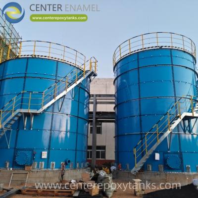 China Bolted Steel Water Tanks as Bulk Water Tanks: Provide high-capacity storage for massive liquid volume requirements in industrial sites. for sale