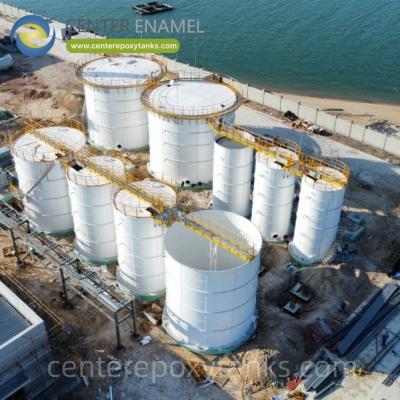 China Bolted Steel Tanks as a Wheat Storage Silo: Ensures dry, pest-free conditions for long-term wheat preservation. for sale