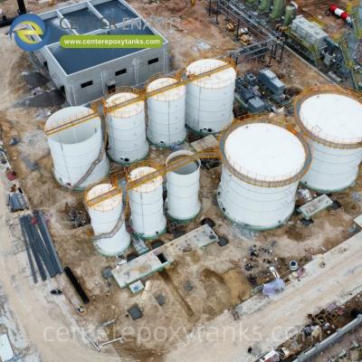 China Bolted Steel Tanks as Concentrate Tank: Durable containment for liquid separated during the sludge dewatering process. for sale