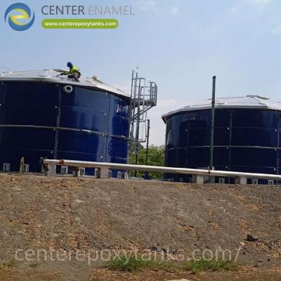 China Bolted Steel Tanks as Dry Bulk Storage Tanks: Offers a versatile, modular solution for diverse industrial granular solids. for sale