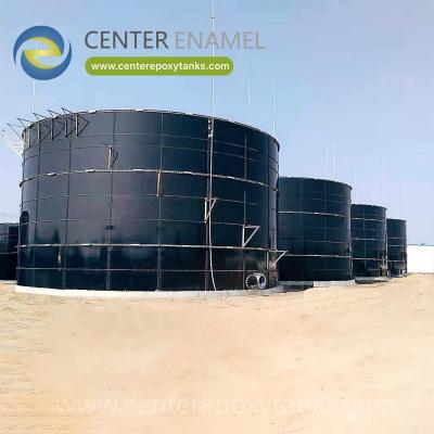 China Bolted Steel Tanks as Biomethane Plants: Scalable modular units used to house the core processing stages of gas refinement. for sale