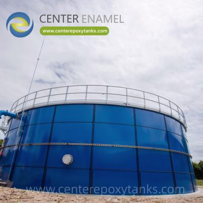 China Bolted Steel Tanks as Fermentation Tanks: Provides a controlled environment for organic decomposition and nutrient recycling. for sale