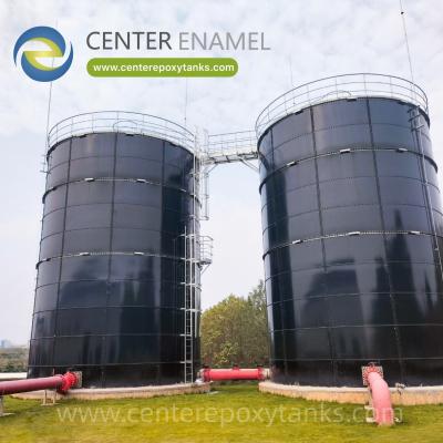 China Bolted Steel Tanks as Digester Tanks: A reliable foundation for industrial-scale biomass conversion and stabilization. for sale