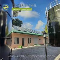 China Bolted Steel Tanks as Hydrolysis Tanks: Facilitates the initial breakdown of organic solids with excellent chemical resistance. for sale