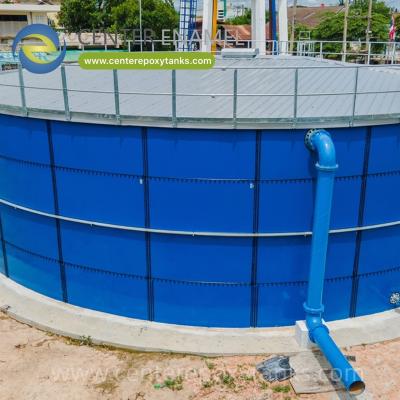 China Bolted Steel Tanks as Biogas Fermentation Tanks: Supports the conversion of biomass into energy through stabilized fermentation. for sale