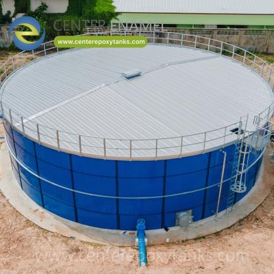 China Bolted Steel Tanks as Biogas Tanks: Secure containment for the temporary storage and management of generated fuel gas. for sale