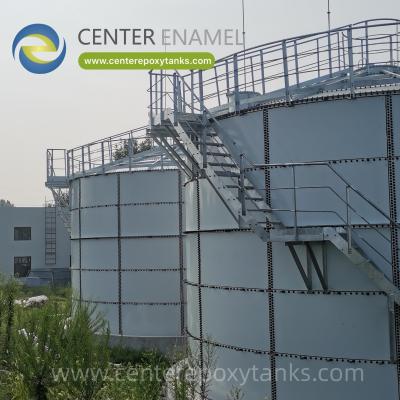 China Bolted Steel Tanks as Thermophilic Digester Tanks: Built with high-performance coatings to withstand the heat of high-temperature digestion. for sale