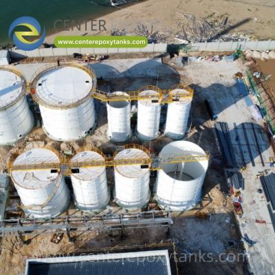 China Bolted Steel Tanks as Biogas Preliminary Tanks: Handles raw feedstock and initial sedimentation before the main digestion process. for sale