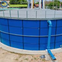 China Bolted Steel Tanks as a raw water storage tank: Robust primary containment for untreated water before it enters treatment facilities. for sale