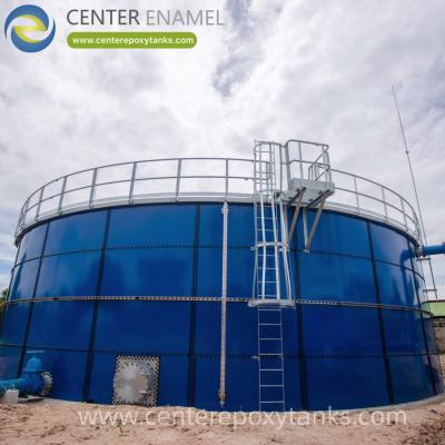 China Bolted Steel Tanks as a fire sprinkler tank: Provides the immediate water pressure required for automated fire suppression systems. for sale