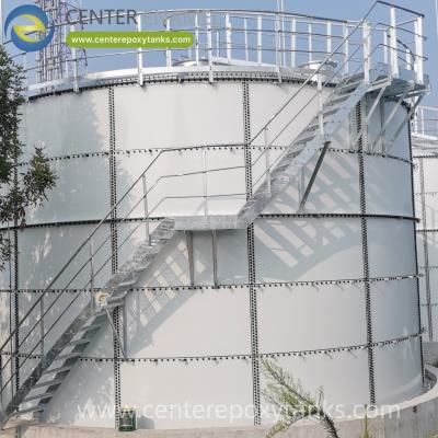 China Bolted Steel Tanks as industrial holding tanks: Offers temporary storage for batch processing or system balancing in industrial lines. for sale