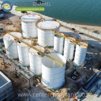 China Bolted Steel Tanks as industrial liquid storage tanks: Engineered to hold various chemicals and process fluids with high-performance liners. for sale