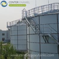 China Bolted Steel Tanks as a sludge storage tank: Handles thick, concentrated solids with high structural integrity and corrosion resistance. for sale